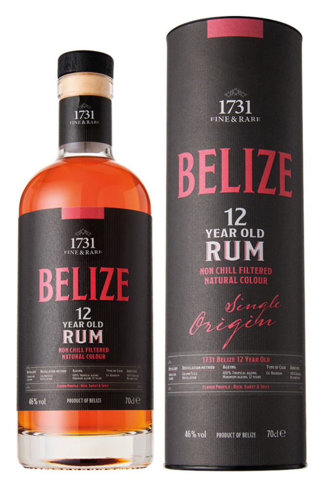 1731 Fine & Rare Belize Rum 12YO (700ml) — The Spirit Safe