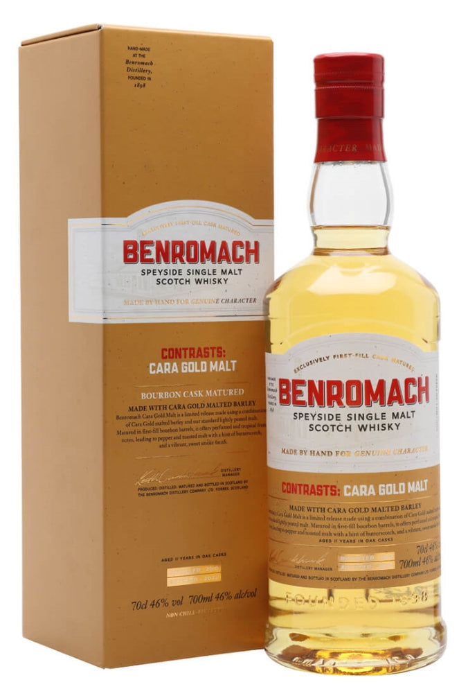 Buy Online - Benromach, Cara Gold Malt (700mL) — The Spirit Safe